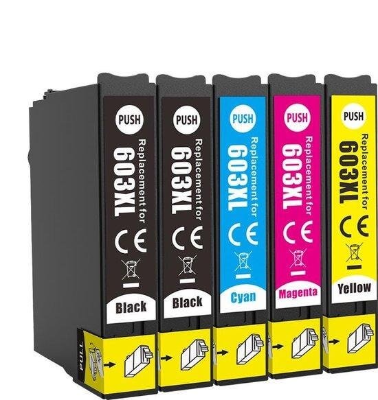 Epson 603 Cartridge Multipack (5 stuks) 603XL - Inktkenners